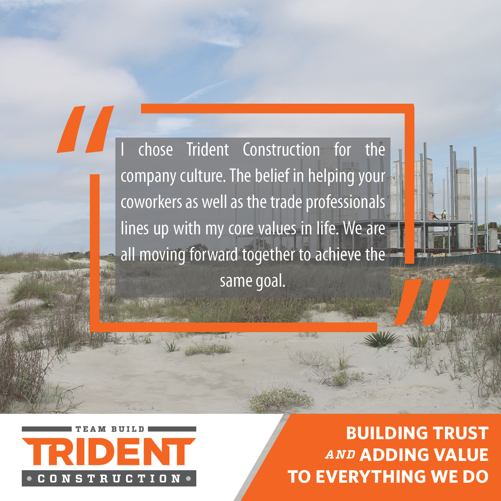 Welcome Cameron Cochran - Trident Construction