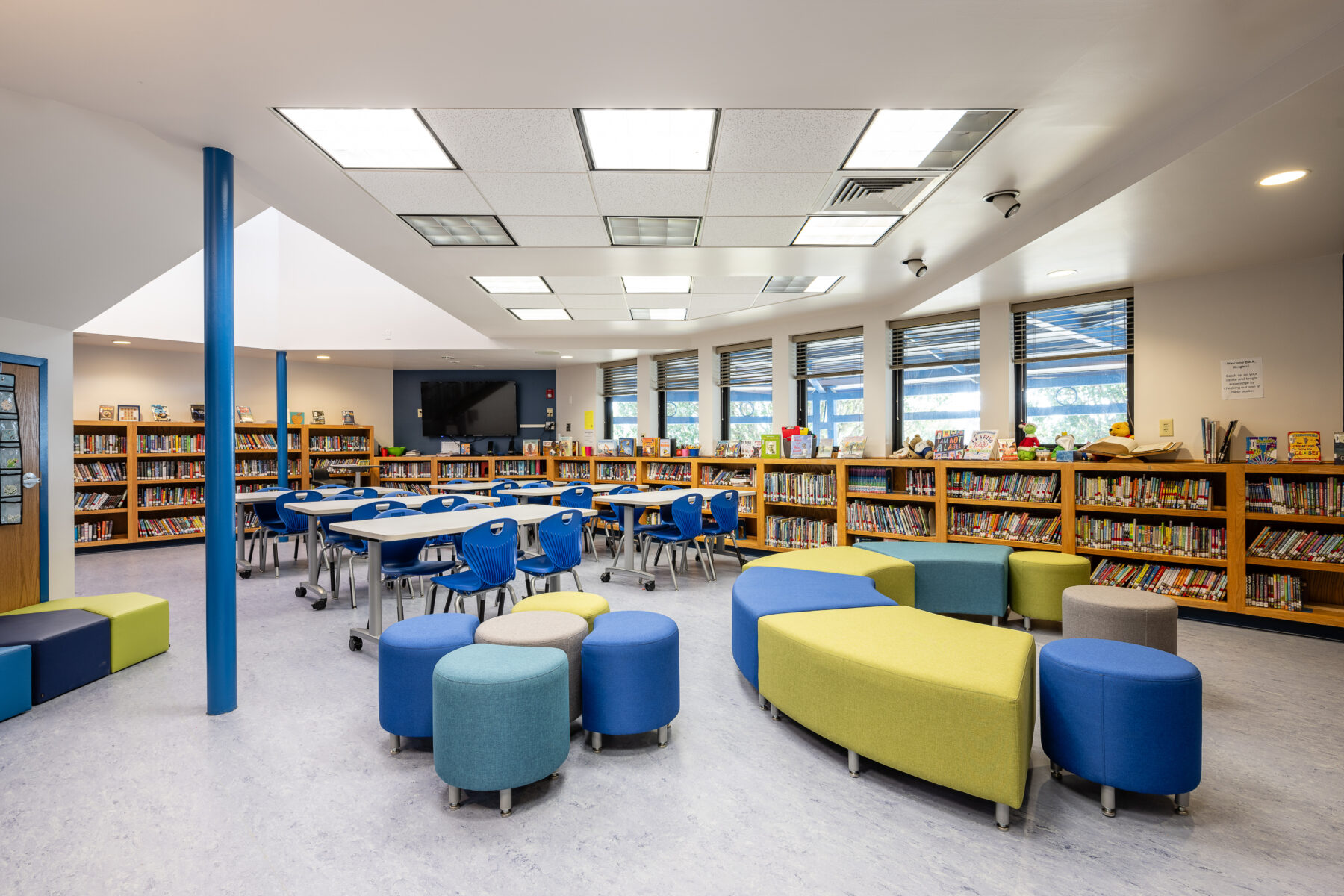 Mason Preparatory School New Library Renovation - Trident Construction